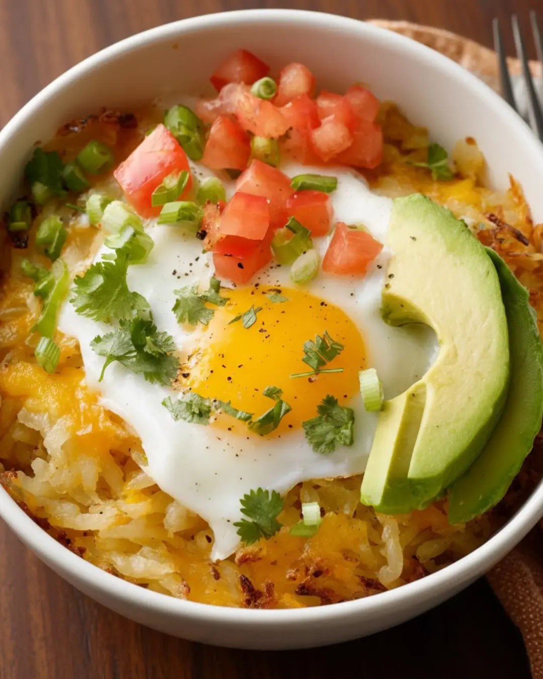 Cheesy Hash Brown Breakfast Bowl - Recipes Zesty - Easy And Healthy Recipes